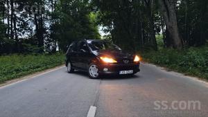 Черный Пежо 206 2003 в Лудза, объемом двигателя 1.40 л и пробегом 257 тыс. км за 1000 €, фото  на AUTOMOTO.COM.LV