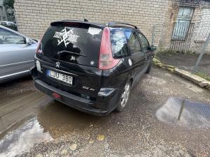 Black Peugeot 206 2006 in Kaunas, with an engine capacity of 1.56 L and mileage of 302 thousand km for 500 €, photo 5 on AUTOMOTO.COM.LV