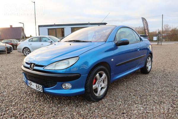 Blue Peugeot 206 2001 in Gulbene, with an engine capacity of 2.00 L and mileage of 143 thousand km for 2490 €, photo 1 on AUTOMOTO.COM.LV