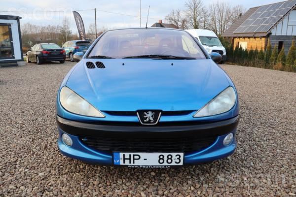 Blue Peugeot 206 2001 in Gulbene, with an engine capacity of 2.00 L and mileage of 143 thousand km for 2490 €, photo 3 on AUTOMOTO.COM.LV