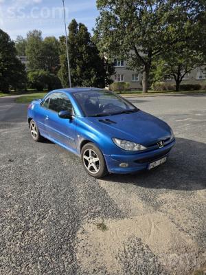 Zils Peugeot 206 2002 Jēkabpils, ar dzinēja tilpumu 1.60 L un nobraukumu 187 tūkst. km par 1000 €, foto  vietnē AUTOMOTO.COM.LV