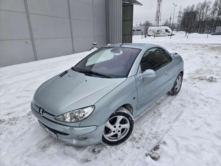 Zils Peugeot 206 2002 Viļņa, ar dzinēja tilpumu 1.59 L un nobraukumu 250 tūkst. km par 1200 €, foto 1 vietnē AUTOMOTO.COM.LV