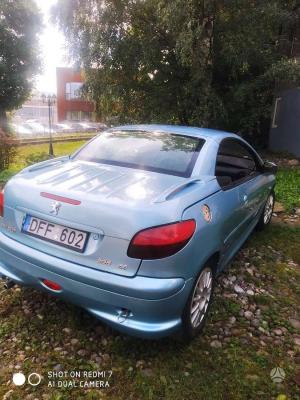 Blue Peugeot 206 2002 in Kaunas, with an engine capacity of 1.59 L and mileage of 227 thousand km for 1200 €, photo 4 on AUTOMOTO.COM.LV