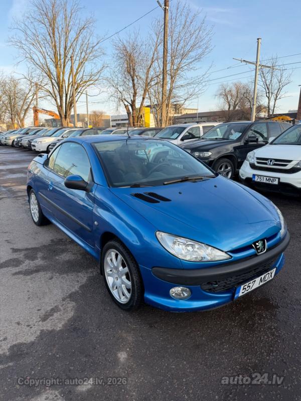 Blue Peugeot 206 2003 in Tallinn, with an engine capacity of 1.60 L and mileage of 118 thousand km for 2999 €, photo 3 on AUTOMOTO.COM.LV