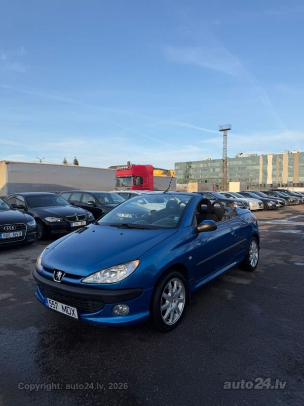 Blue Peugeot 206 2003 in Tallinn, with an engine capacity of 1.60 L and mileage of 118 thousand km for 2999 €, photo 8 on AUTOMOTO.COM.LV