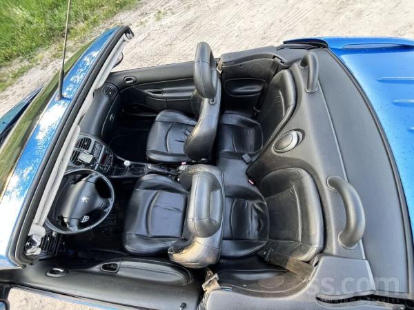Blue Peugeot 206 2003 in Riga, with an engine capacity of 2.00 L and mileage of 182 thousand km for 1800 €, photo 5 on AUTOMOTO.COM.LV