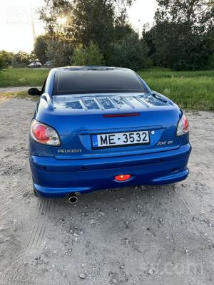 Blue Peugeot 206 2003 in Riga, with an engine capacity of 2.00 L and mileage of 182 thousand km for 1800 €, photo 7 on AUTOMOTO.COM.LV