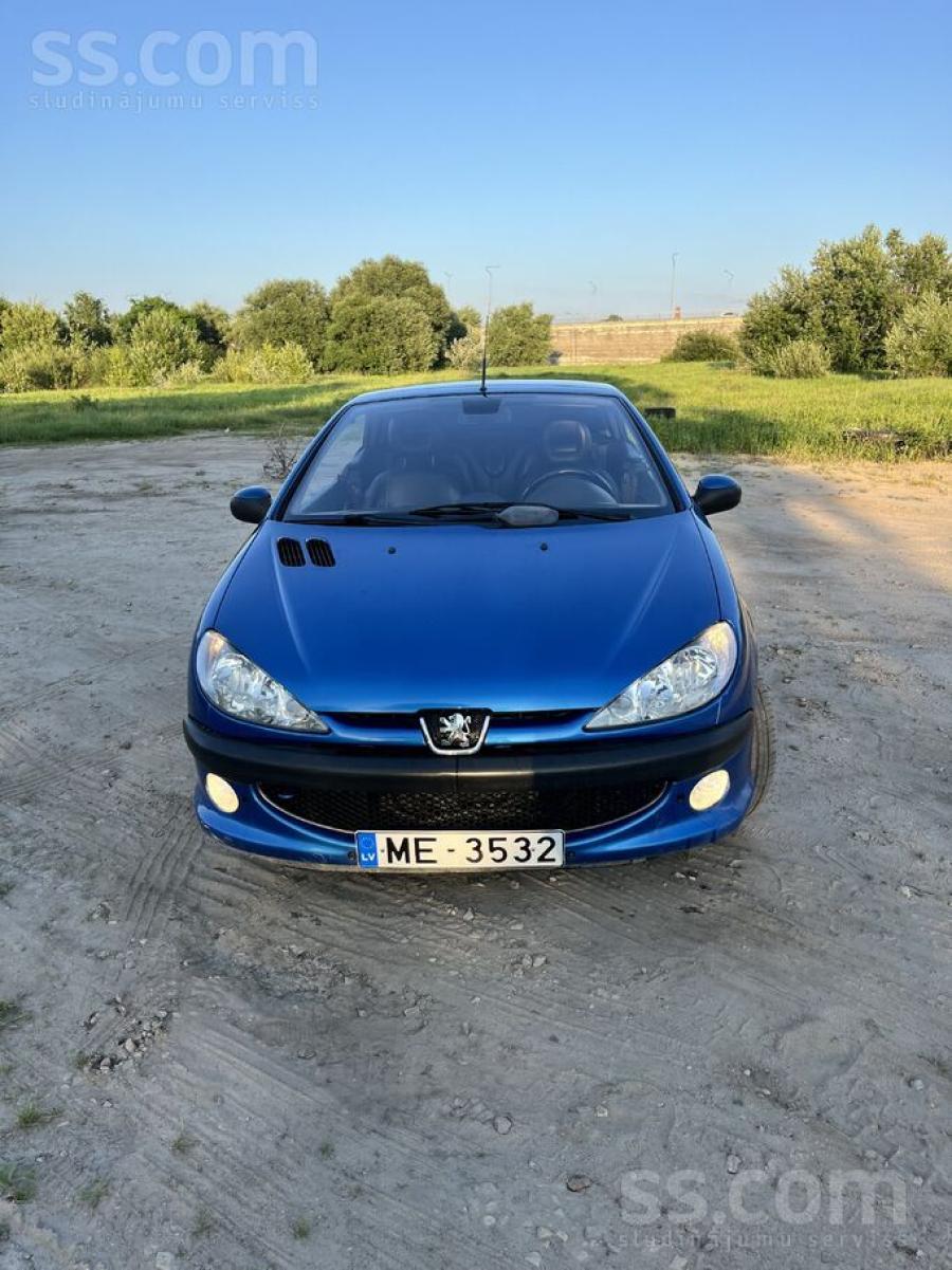 Blue Peugeot 206 2003 in Riga, with an engine capacity of 2.00 L and mileage of 182 thousand km for 1800 €, photo 9 on AUTOMOTO.COM.LV