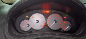 Blue Peugeot 206 2001 in Panevezys, with an engine capacity of 1.40 L and mileage of 321 thousand km for 650 €, photo 7 on AUTOMOTO.COM.LV