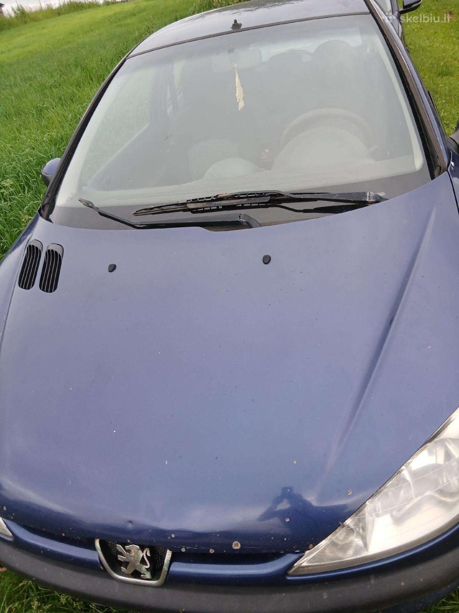 Zils Peugeot 206 2003 Trakai, ar dzinēja tilpumu 1.40 L un nobraukumu 350 tūkst. km par 300 €, foto 1 vietnē AUTOMOTO.COM.LV