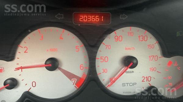 Blue Peugeot 206 2005 in Liepaja, with an engine capacity of 1.40 L and mileage of 0 thousand km for 900 €, photo 11 on AUTOMOTO.COM.LV