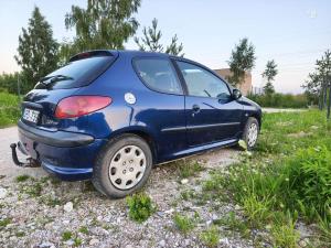 Blue Peugeot 206 2007 in Vilnius, with an engine capacity of 1.40 L and mileage of 264 thousand km for 1050 €, photo  on AUTOMOTO.COM.LV