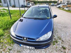 Blue Peugeot 206 2007 in Vilnius, with an engine capacity of 1.40 L and mileage of 264 thousand km for 1050 €, photo 9 on AUTOMOTO.COM.LV