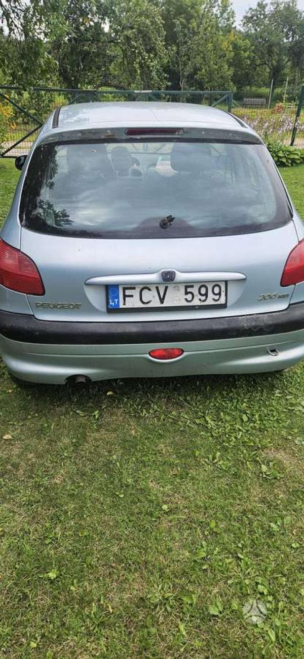 Zils Peugeot 206 2020 Ukmergė, ar dzinēja tilpumu 1.40 L un nobraukumu 275 tūkst. km par 600 €, foto 3 vietnē AUTOMOTO.COM.LV