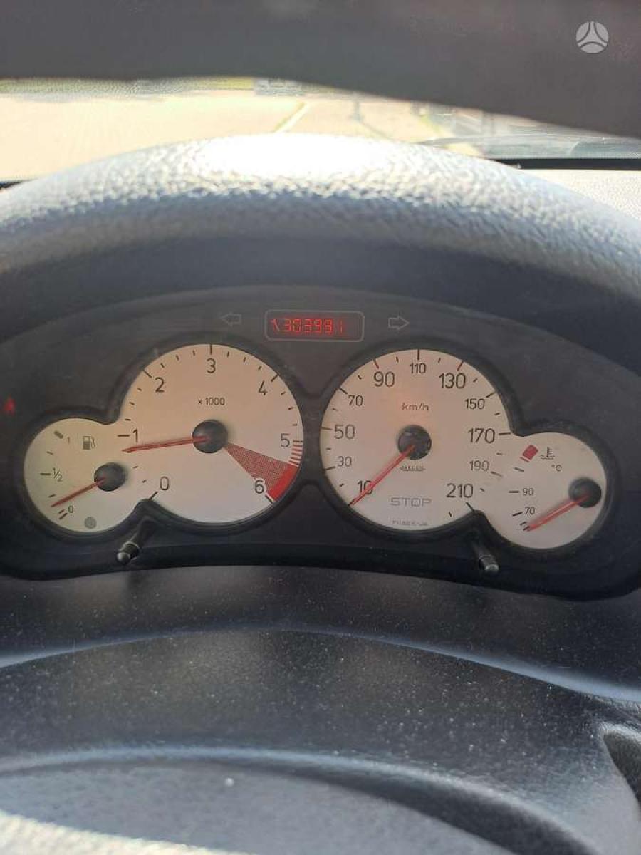 Zils Peugeot 206 2005 Klaipėda, ar dzinēja tilpumu 1.40 L un nobraukumu 304 tūkst. km par 500 €, foto 7 vietnē AUTOMOTO.COM.LV