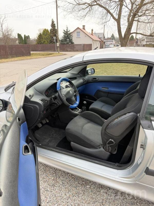 Peugeot 206 2001 Ventspils, ar dzinēja tilpumu 1.60 L un nobraukumu 222 tūkst. km par 1690 €, foto 7 vietnē AUTOMOTO.COM.LV