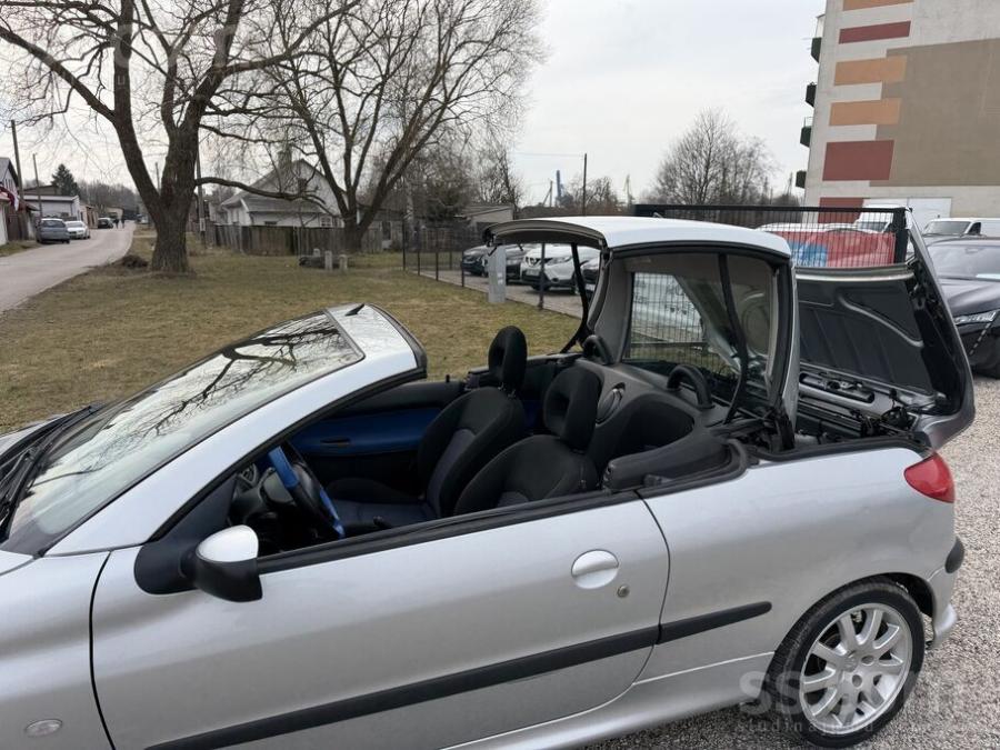 Peugeot 206 2001 Ventspils, ar dzinēja tilpumu 1.60 L un nobraukumu 222 tūkst. km par 1690 €, foto 14 vietnē AUTOMOTO.COM.LV