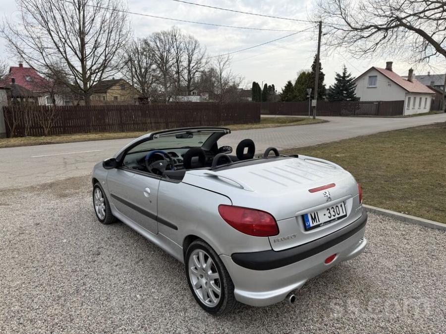 Peugeot 206 2001 Ventspils, ar dzinēja tilpumu 1.60 L un nobraukumu 222 tūkst. km par 1690 €, foto 16 vietnē AUTOMOTO.COM.LV