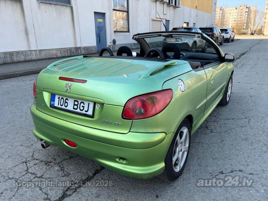 Peugeot 206 2004 in Narva, with an engine capacity of 1.60 L and mileage of 113 thousand km for 1499 €, photo 12 on AUTOMOTO.COM.LV