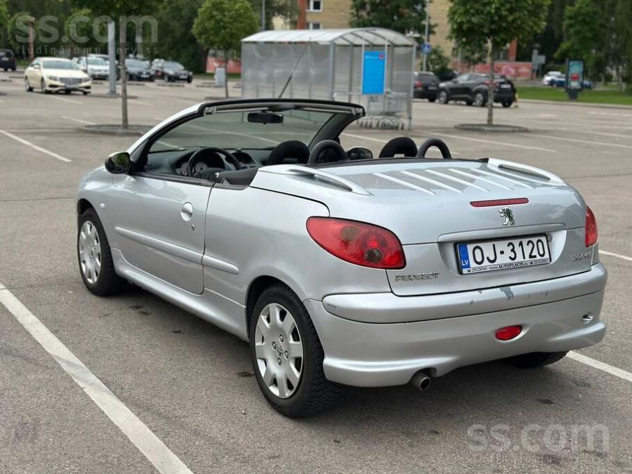 Пежо 206 2004 в Рига, объемом двигателя 1.60 л и пробегом 227 тыс. км за 2400 €, фото 3 на AUTOMOTO.COM.LV