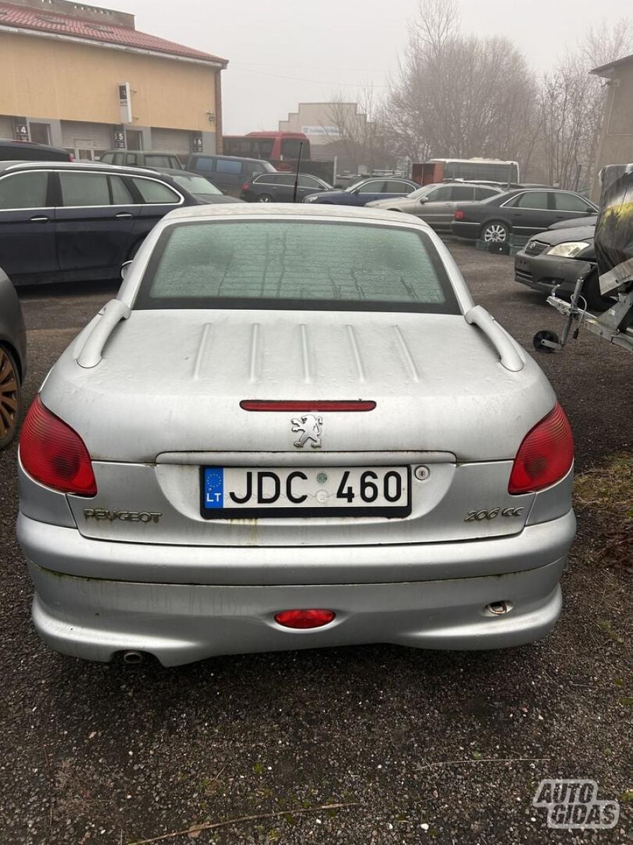 Peugeot 206 2005 in Vilnius, with an engine capacity of 1.60 L and mileage of 211 thousand km for 500 €, photo 6 on AUTOMOTO.COM.LV