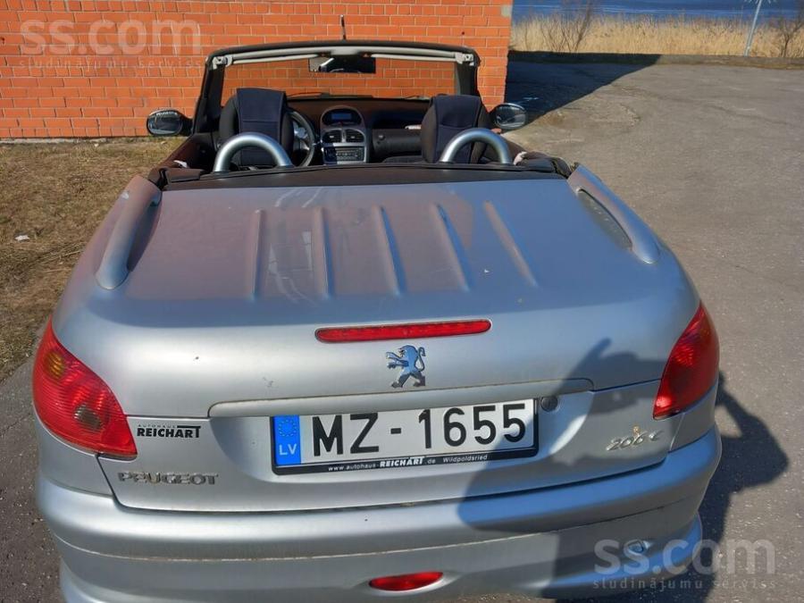 Peugeot 206 2005 Rīga, ar dzinēja tilpumu 1.60 L un nobraukumu 134 tūkst. km par 2000 €, foto 6 vietnē AUTOMOTO.COM.LV