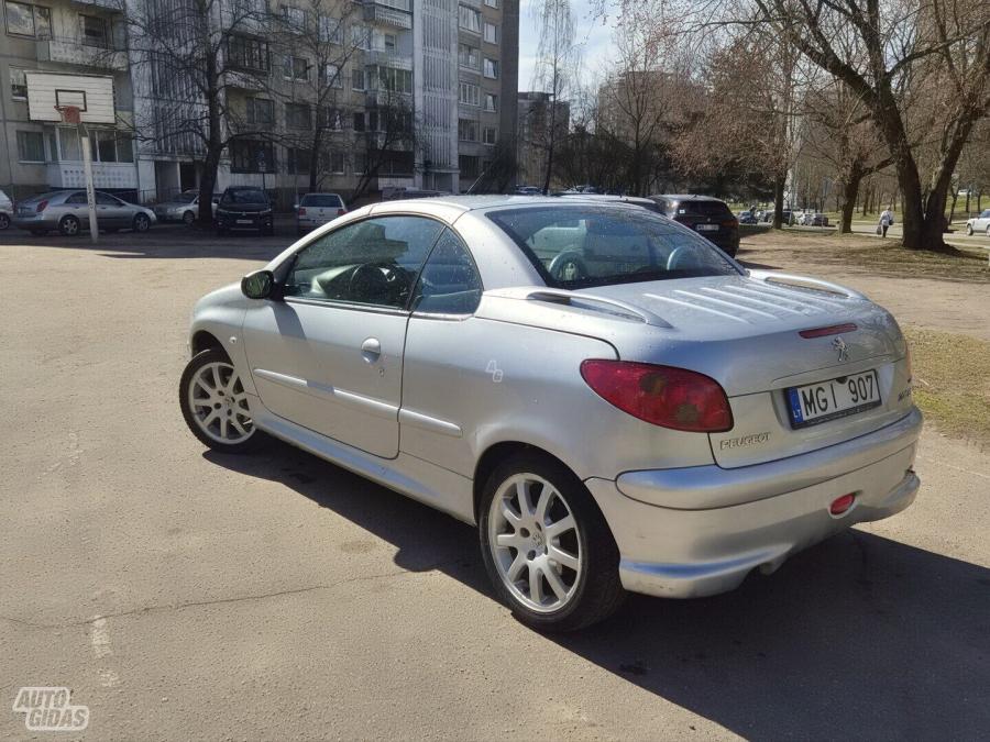 Peugeot 206 2005 in Vilnius, with an engine capacity of 1.60 L and mileage of 148 thousand km for 1250 €, photo 7 on AUTOMOTO.COM.LV