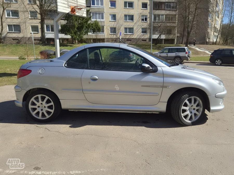 Peugeot 206 2005 in Vilnius, with an engine capacity of 1.60 L and mileage of 148 thousand km for 1250 €, photo 8 on AUTOMOTO.COM.LV
