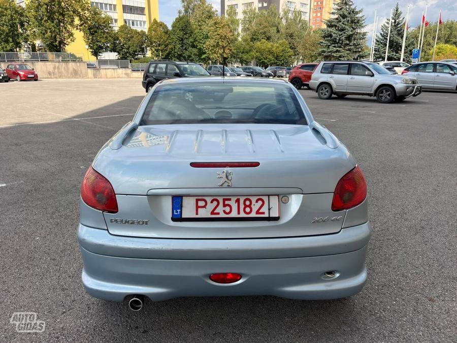 Peugeot 206 2005 in Alytus, with an engine capacity of 1.60 L and mileage of 165 thousand km for 999 €, photo 7 on AUTOMOTO.COM.LV