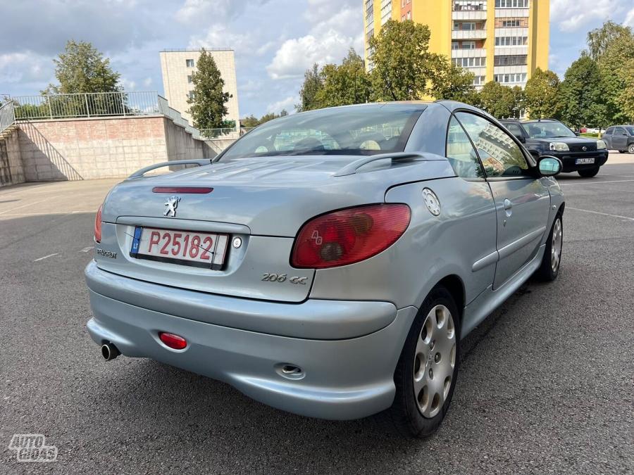 Peugeot 206 2005 in Alytus, with an engine capacity of 1.60 L and mileage of 165 thousand km for 999 €, photo 10 on AUTOMOTO.COM.LV