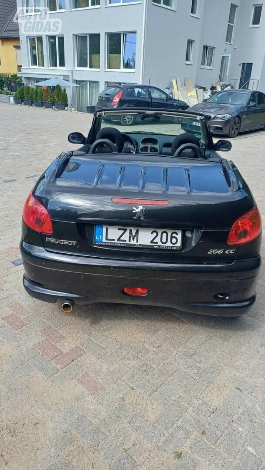 Peugeot 206 2005 in Vilnius, with an engine capacity of 1.60 L and mileage of 245 thousand km for 1200 €, photo 6 on AUTOMOTO.COM.LV