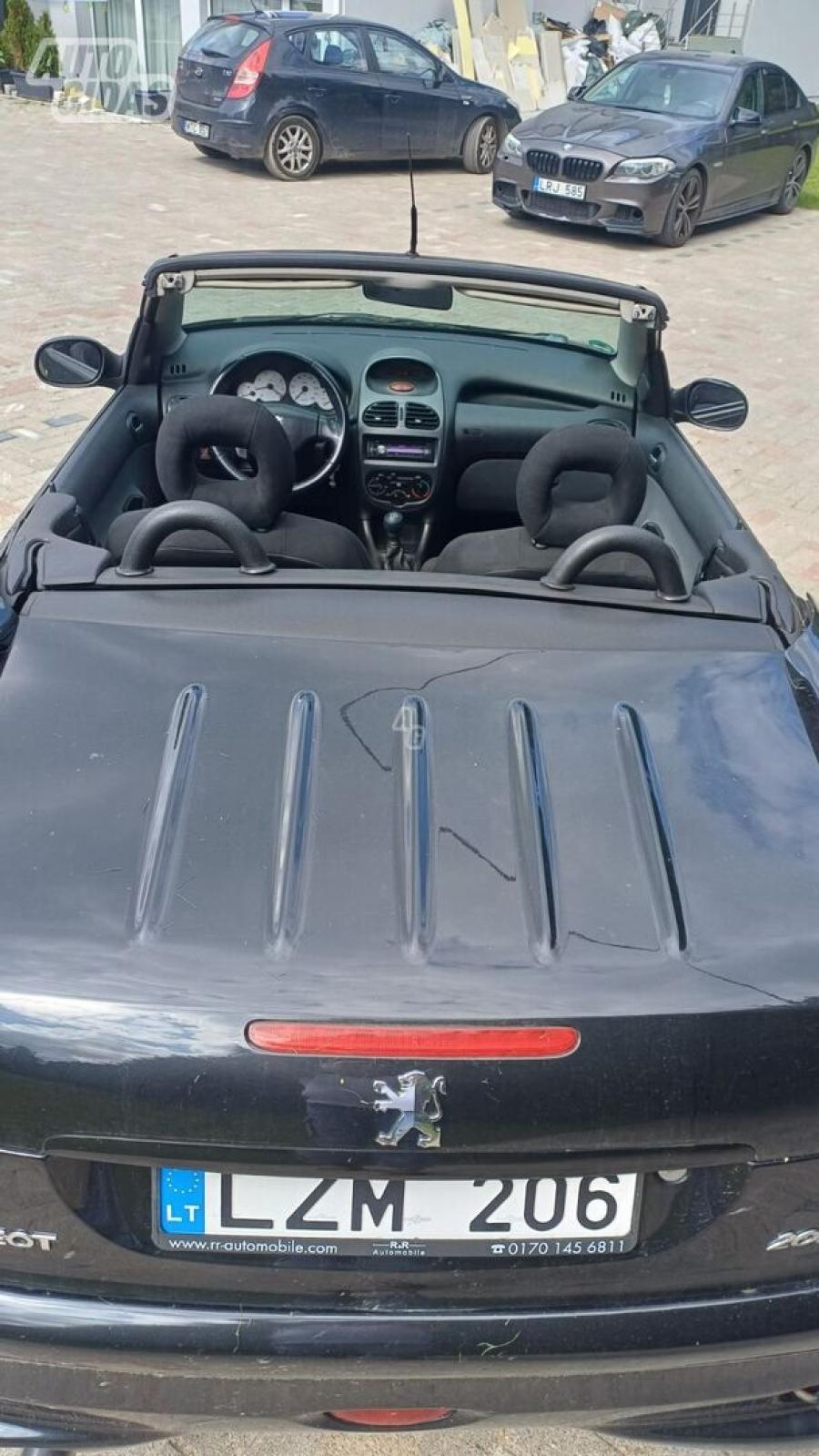 Peugeot 206 2005 in Vilnius, with an engine capacity of 1.60 L and mileage of 245 thousand km for 1200 €, photo 7 on AUTOMOTO.COM.LV