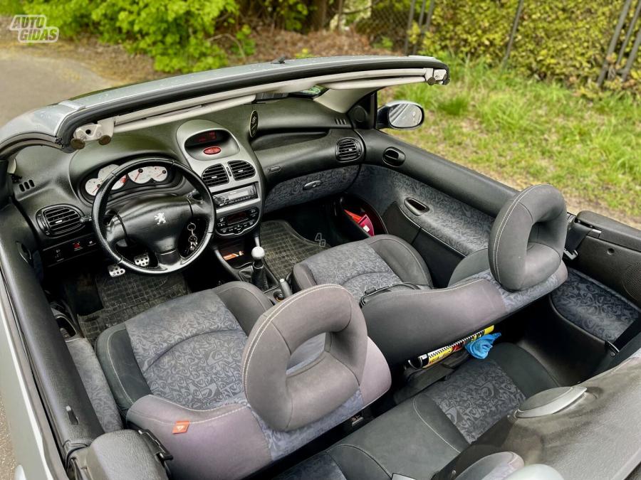 Peugeot 206 2006 in Vilnius, with an engine capacity of 1.60 L and mileage of 164 thousand km for 1850 €, photo 9 on AUTOMOTO.COM.LV