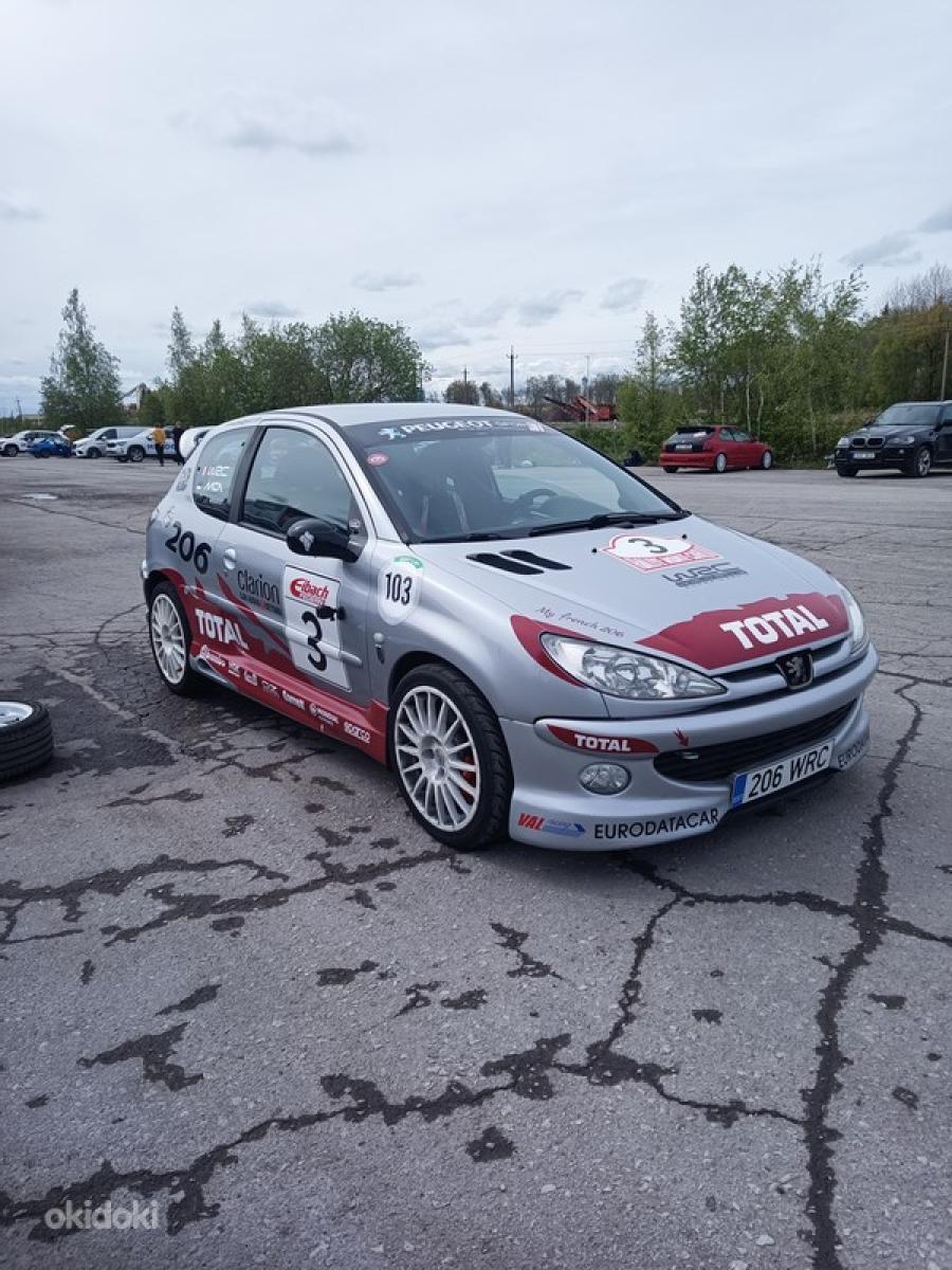 Peugeot 206 2000 in Tallinn, with an engine capacity of 0.00 L and mileage of 0 thousand km for 4100 €, photo 8 on AUTOMOTO.COM.LV