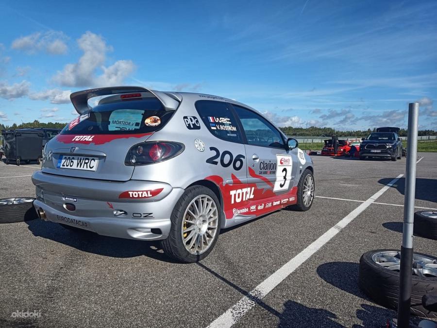 Peugeot 206 2000 in Tallinn, with an engine capacity of 0.00 L and mileage of 0 thousand km for 4100 €, photo 10 on AUTOMOTO.COM.LV
