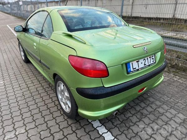 Zaļš Peugeot 206 2002 Rīga, ar dzinēja tilpumu 1.60 L un nobraukumu 226 tūkst. km par 1495 €, foto 4 vietnē AUTOMOTO.COM.LV