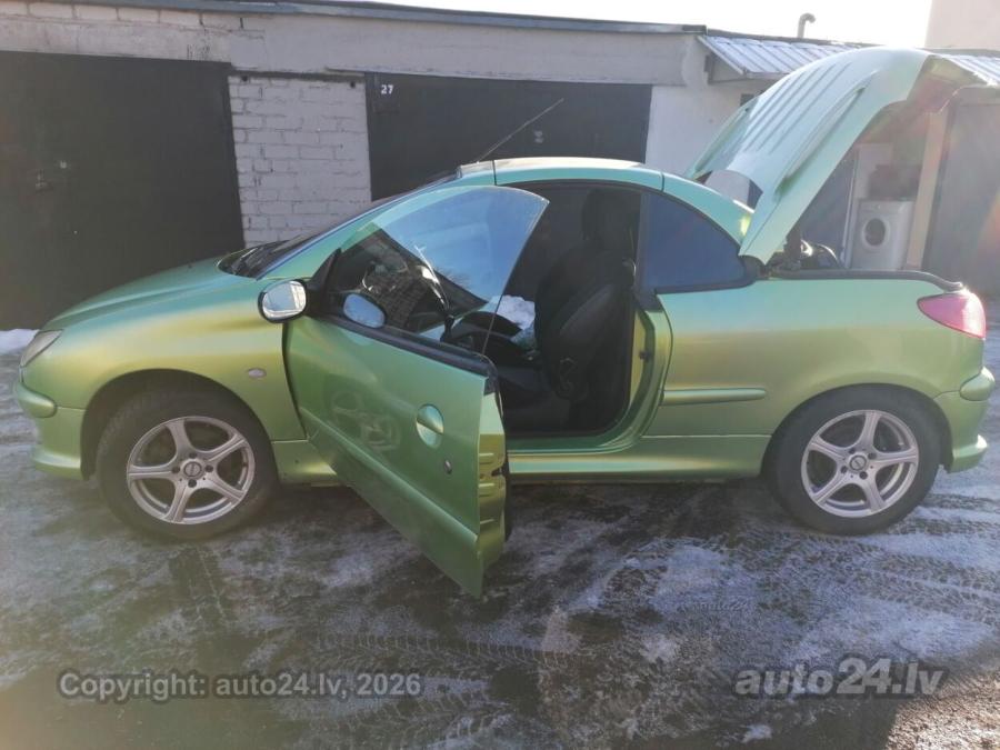 Zaļš Peugeot 206 2004 Tallina, ar dzinēja tilpumu 1.60 L un nobraukumu 113 tūkst. km par 1500 €, foto 8 vietnē AUTOMOTO.COM.LV