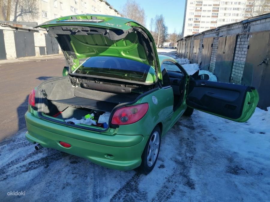 Zaļš Peugeot 206 2004 Narva, ar dzinēja tilpumu 1.60 L un nobraukumu 113 tūkst. km par 1500 €, foto 19 vietnē AUTOMOTO.COM.LV