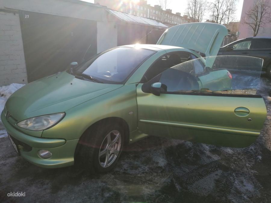 Zaļš Peugeot 206 2004 Narva, ar dzinēja tilpumu 1.60 L un nobraukumu 113 tūkst. km par 1500 €, foto 29 vietnē AUTOMOTO.COM.LV