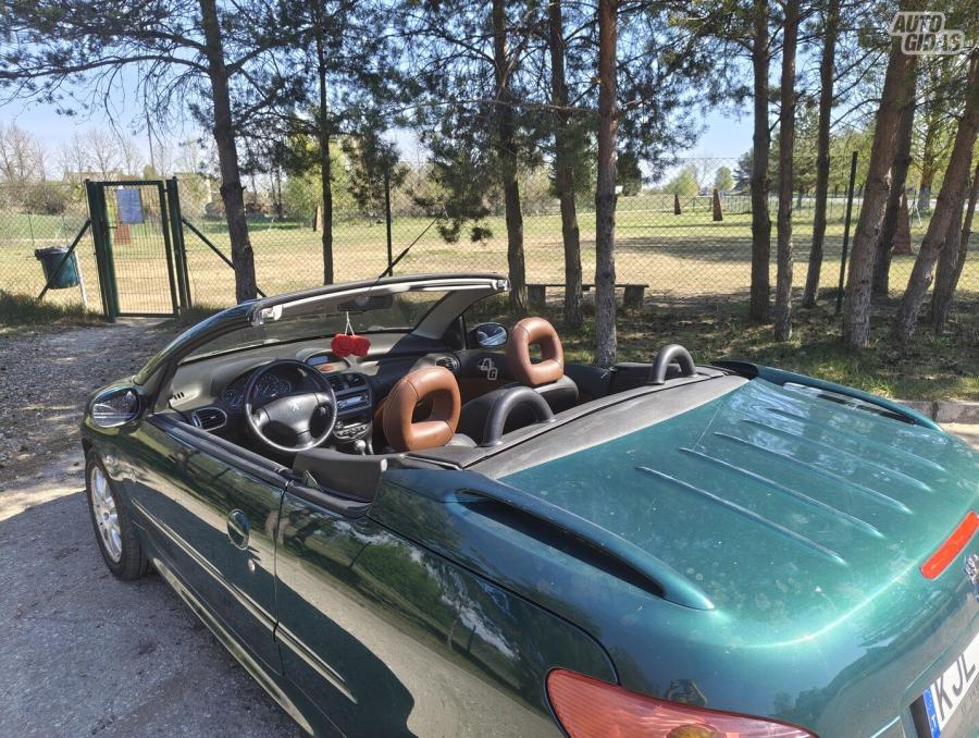 Green Peugeot 206 2006 in Moletai, with an engine capacity of 1.60 L and mileage of 276 thousand km for 1700 €, photo 7 on AUTOMOTO.COM.LV