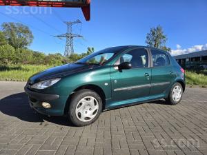 Zaļš Peugeot 206 2000 Rīga, ar dzinēja tilpumu 1.40 L un nobraukumu 194 tūkst. km par 1500 €, foto 3 vietnē AUTOMOTO.COM.LV