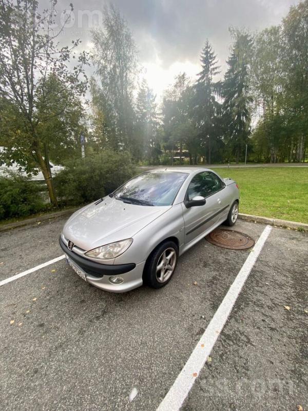 Grey Peugeot 206 2001 in Riga, with an engine capacity of 2.00 L and mileage of 270 thousand km for 1500 €, photo 7 on AUTOMOTO.COM.LV