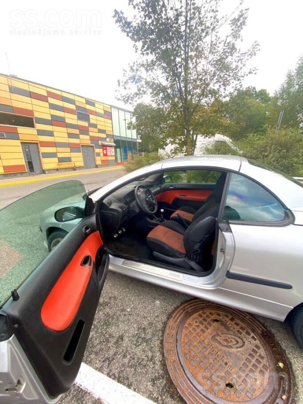 Grey Peugeot 206 2001 in Riga, with an engine capacity of 2.00 L and mileage of 270 thousand km for 1500 €, photo 10 on AUTOMOTO.COM.LV