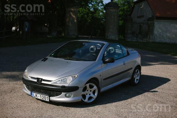 Pelēks Peugeot 206 2001 Cēsis, ar dzinēja tilpumu 2.00 L un nobraukumu 0 tūkst. km par 2500 €, foto 9 vietnē AUTOMOTO.COM.LV