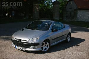 Grey Peugeot 206 2001 in Cesis, with an engine capacity of 2.00 L and mileage of 0 thousand km for 2500 €, photo 9 on AUTOMOTO.COM.LV