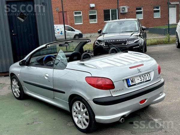 Grey Peugeot 206 2001 in Riga, with an engine capacity of 1.60 L and mileage of 222 thousand km for 1690 €, photo 7 on AUTOMOTO.COM.LV