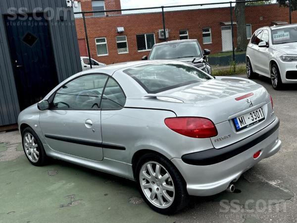Grey Peugeot 206 2001 in Riga, with an engine capacity of 1.60 L and mileage of 222 thousand km for 1690 €, photo 9 on AUTOMOTO.COM.LV