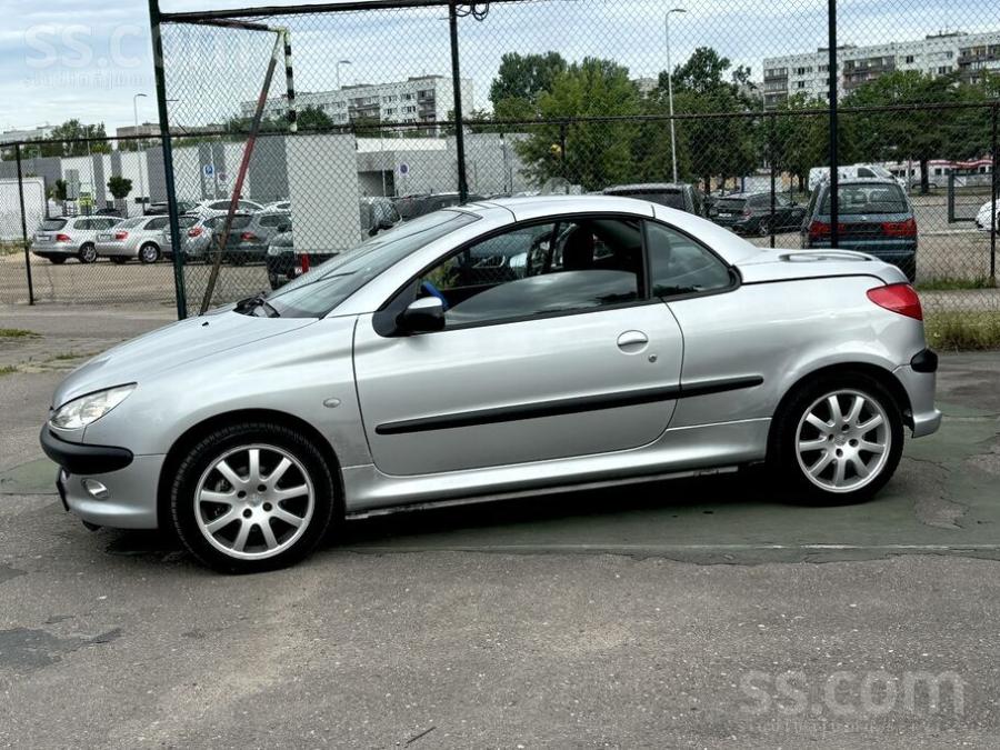 Pelēks Peugeot 206 2001 Rīga, ar dzinēja tilpumu 1.60 L un nobraukumu 222 tūkst. km par 1690 €, foto 5 vietnē AUTOMOTO.COM.LV