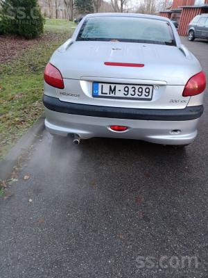 Pelēks Peugeot 206 2001 Rīga, ar dzinēja tilpumu 2.00 L un nobraukumu 287 tūkst. km par 1100 €, foto 6 vietnē AUTOMOTO.COM.LV