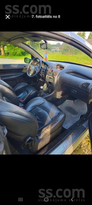 Pelēks Peugeot 206 2001 Alūksne, ar dzinēja tilpumu 2.00 L un nobraukumu 280 tūkst. km par 1550 €, foto 8 vietnē AUTOMOTO.COM.LV